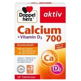 Queisser Doppelherz Calcium 700+Vitamin D3 Tabletten 30 St