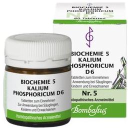 Bombastus Biochemie 5 Kalium phosphoricum D 6 Tabletten 80 St