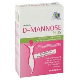 Avitale D-Mannose Plus 2000 mg Tabl.m.Vit.u.Mineralstof. 60 St