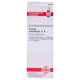 DHU-Arzneimittel Ferrum Metallicum D 6 Dilution 20 ml