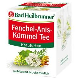 Bad Heilbrunner Fenchel-Anis-Kümmel Tee Filterbtl. 8X2.0 g