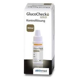 Glucocheck Gold Kontrolllösung mittel 4 ml