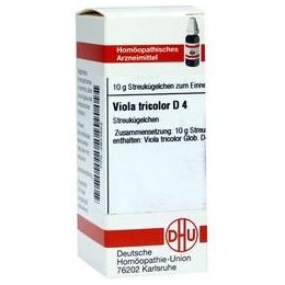 DHU-Arzneimittel Viola Tricolor D 4 Globuli 10 g