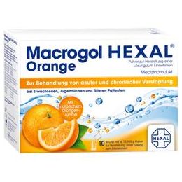 HEXAL® Macrogol Hexal Orange Plv.z.Her.e.Lsg.z.Einn.Btl. 10 St