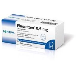 Fluoretten 0,5 mg Tabletten 300 St