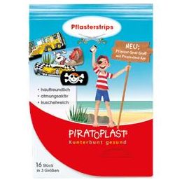 Dr. Ausbüttel Piratoplast Jungen Pflasterstrips 3 Größen 16 St