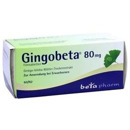 betapharm Gingobeta 80 mg Filmtabletten 60 St