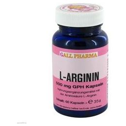 L-Arginin 500 mg GPH Kapseln 60 St