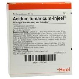 Heel Acidum Fumaricum Injeel Ampullen 10 St