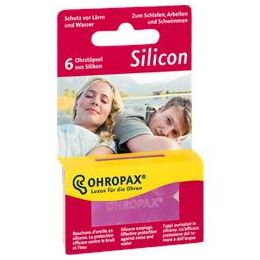 Ohropax Silicon pink Ohrstöpsel 6 St