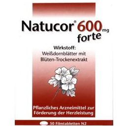 Natucor 600 mg forte Filmtabletten 50 St