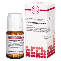 DHU-Arzneimittel Fucus Vesiculosus D 2 Tabletten 80 St
