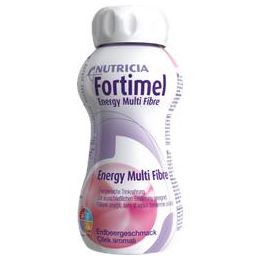 Fortimel Energy MultiFibre Erdbeergeschmack 8X4X200 ml