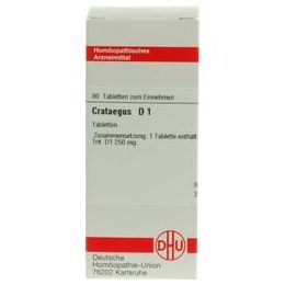 DHU-Arzneimittel Crataegus D 1 Tabletten 80 St