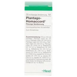 Heel Plantago Homaccord Tropfen 30 ml