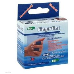 Fingerflex 2,5 cmx4,5 m blau latexfrei 1 St