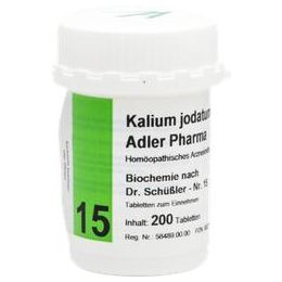 Biochemie Adler 15 Kalium jodatum D 12 Tabletten 200 St