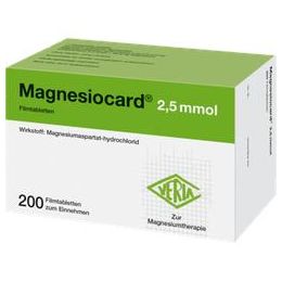 Verla-Pharm Arzneimittel GmbH & Co. KG Magnesiocard 2,5 mmol Filmtabletten 200 St