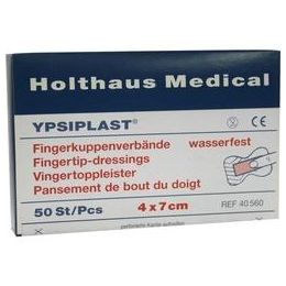 Holthaus Fingerkuppenverband Ypsiplast wasserf.4x7 cm haut 50 St