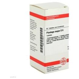 DHU-Arzneimittel Plantago Major D 6 Tabletten 80 St