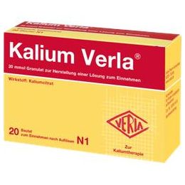 Kalium VERLA Granulat Btl. 20 St