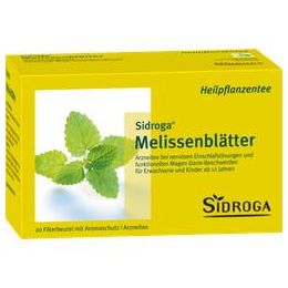 Sidroga Melissenblätter Tee Filterbeutel 20X1.5 g
