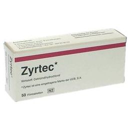 kohlpharma Zyrtec 10 mg Filmtabletten 50 St