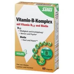 Vitamin B Komplex vegetabile Kapseln Salus 60 St