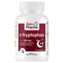 ZeinPharma L-Tryptophan 500 mg aus Fermentation Kapseln 45 St