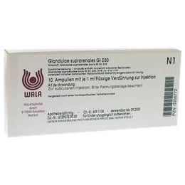 Dr. Hauschka Glandulae Suprarenales GL D 30 Ampullen 10X1 ml