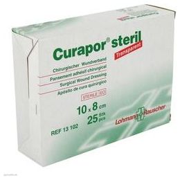 Lohmann & Rauscher Curapor Wundverband steril transparent 8x10 cm 25 St