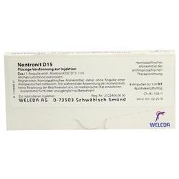 Weleda Nontronit D 15 Ampullen 8X1 ml