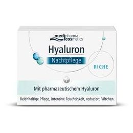 Dr. Theiss Naturwaren Hyaluron Nachtpflege riche Creme im Tiegel 50 ml