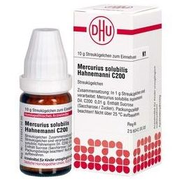 DHU-Arzneimittel Mercurius Solubilis Hahnemanni C 200 Globuli 10 g