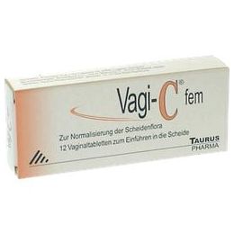 Aqeo Vagi C Fem Vaginaltabletten 12 St