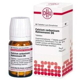 DHU-Arzneimittel Calcium Carbonicum Hahnemanni D 6 Tabletten 80 St