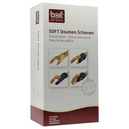 Bort Soft Daumenschiene lang S schwarz 1 St