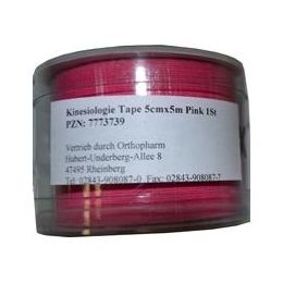 Kinesiologie Tape 5 cmx5 m pink 1 St