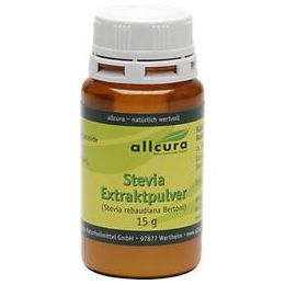 Allcura Stevia Extrakt Pulver 15 g