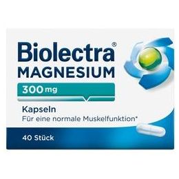 HERMES Arzneimittel Biolectra Magnesium 300 mg Kapseln 40 St