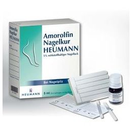 Amorolfin Nagelkur HEUMANN 5% wst.halt.Nagellack 5 ml
