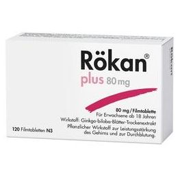 Rökan Plus 80 mg Filmtabletten 120 St