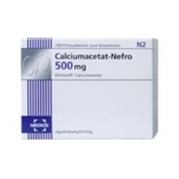 Calciumacetat Nefro 500 mg Filmtabletten 100 St