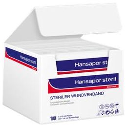 Beiersdorf Hansapor steril Wundverband 8x10 cm 1 St