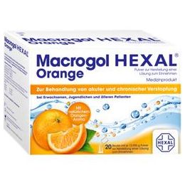 HEXAL® Macrogol Hexal Orange Plv.z.Her.e.Lsg.z.Einn.Btl. 20 St