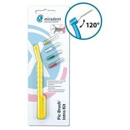 HAGER PHARMA Miradent Interd.Pic-Brush Intro Kit 1H+4B.gelb 1 St