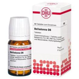 DHU-Arzneimittel Belladonna D 6 Tabletten 80 St
