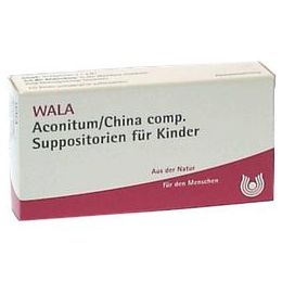 Dr. Hauschka Aconitum/China comp.Kindersuppositorien 10X1 g