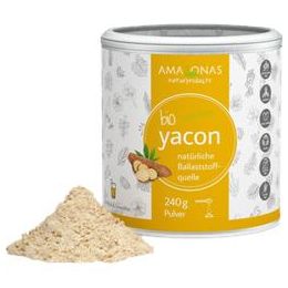 Amazonas Yacon 100% Bio pur natürliche Süße Pulver 240 g