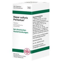 DHU-Arzneimittel Hepar Sulfuris Pentarkan Tabletten 200 St